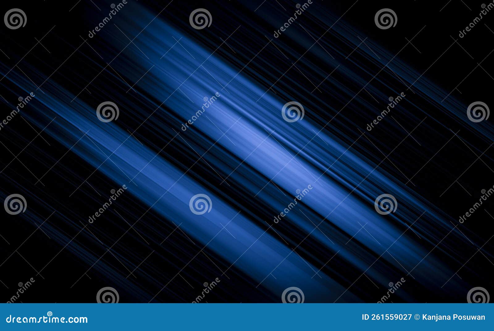Abstract Blue and Black are Light Pattern with the Gradient is the with ...