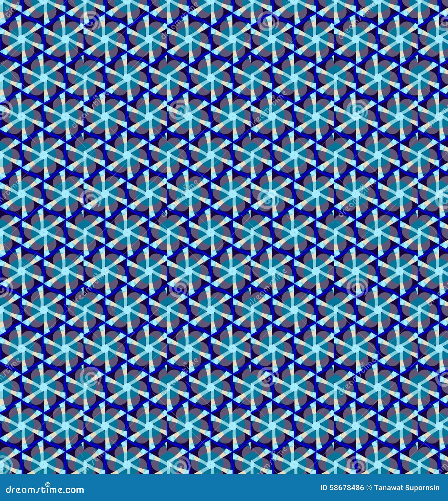 Abstract Blue Black and White Color Pattern Background. Stock ...