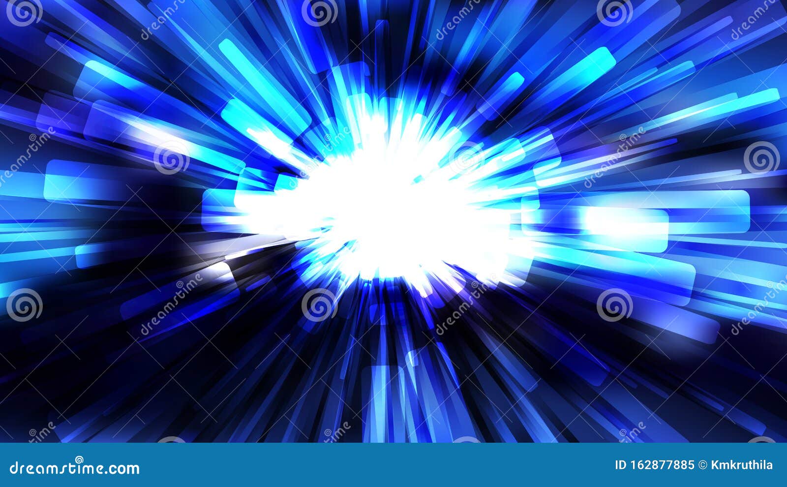 Radial Explosion Silhouette. Exploding Bursts, Round Explosions Cloud ...