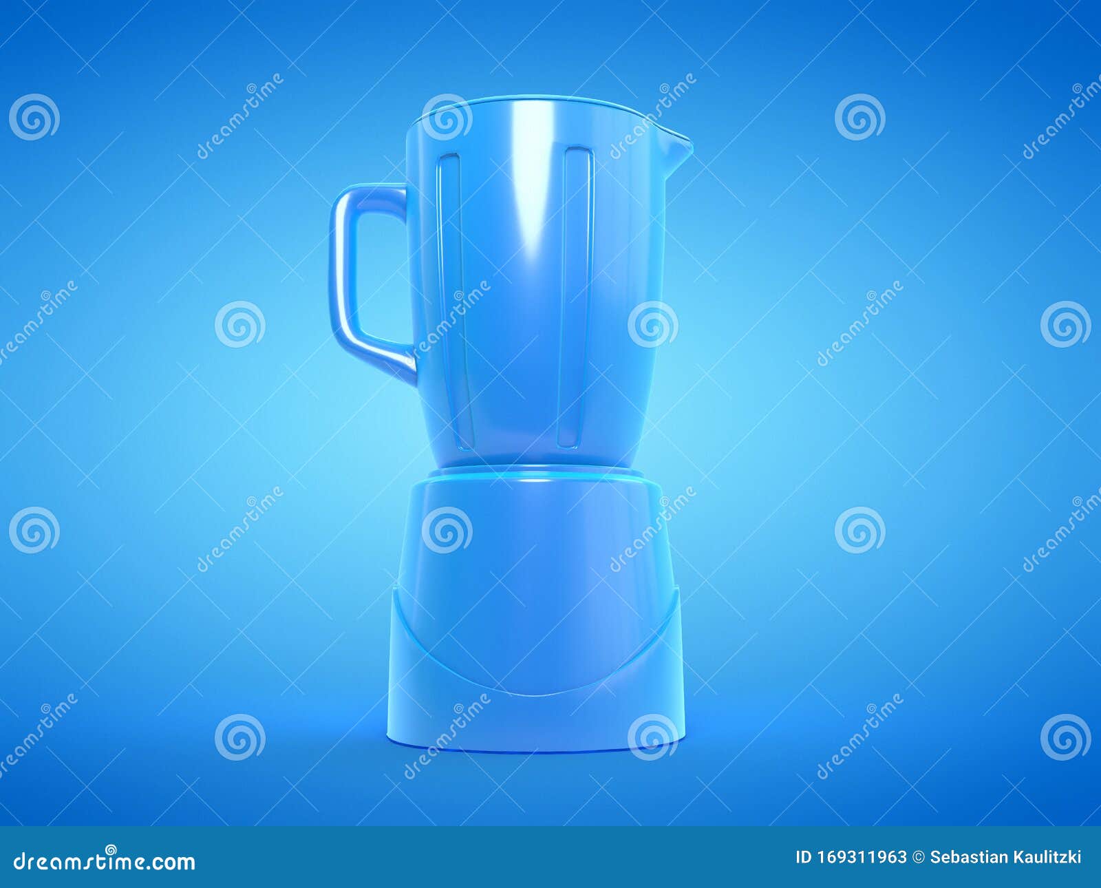 An abstract blue blender stock illustration. Illustration of creativity ...