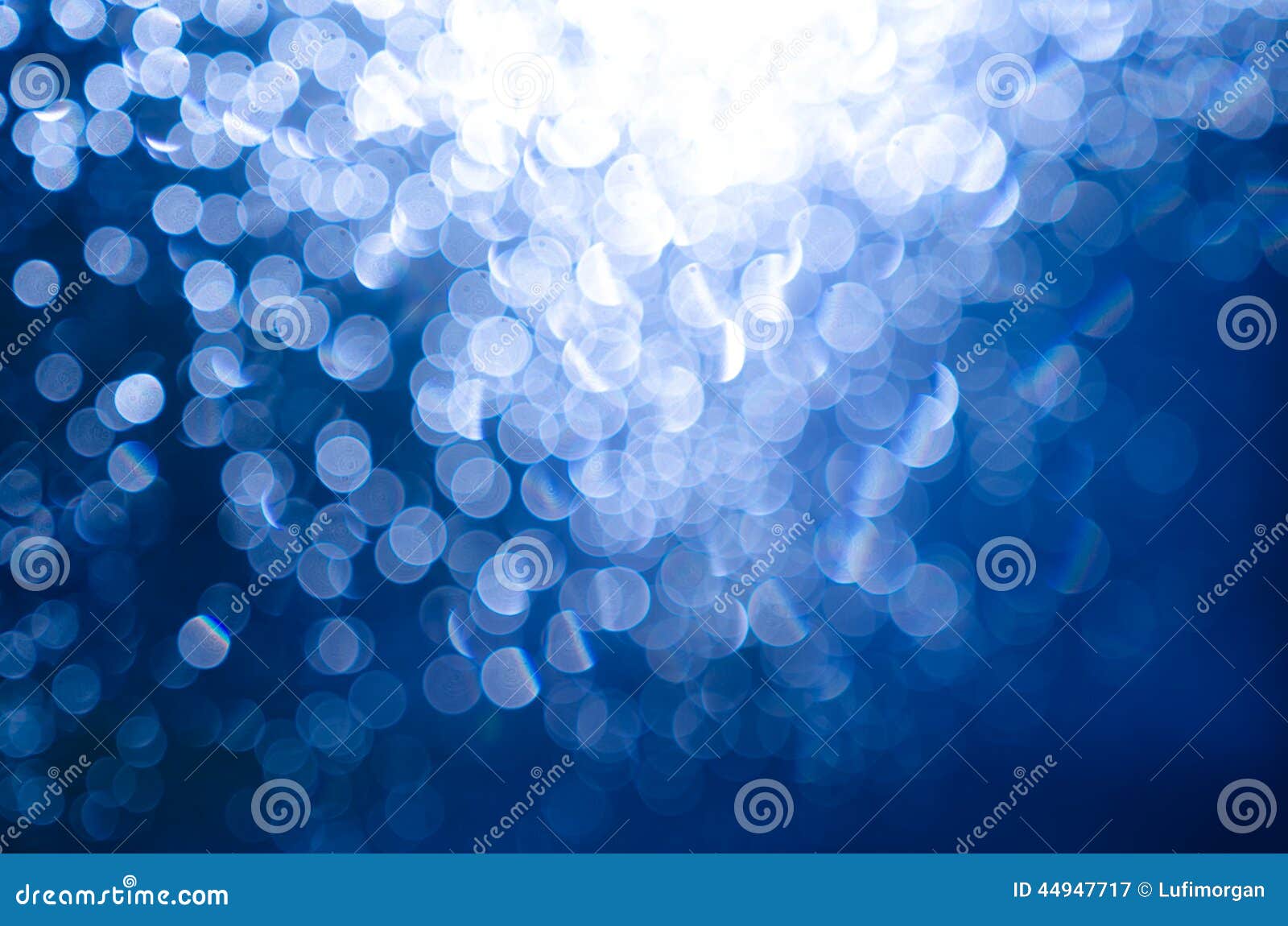 Abstract Blue Blur Background Stock Image - Image of bright, space ...