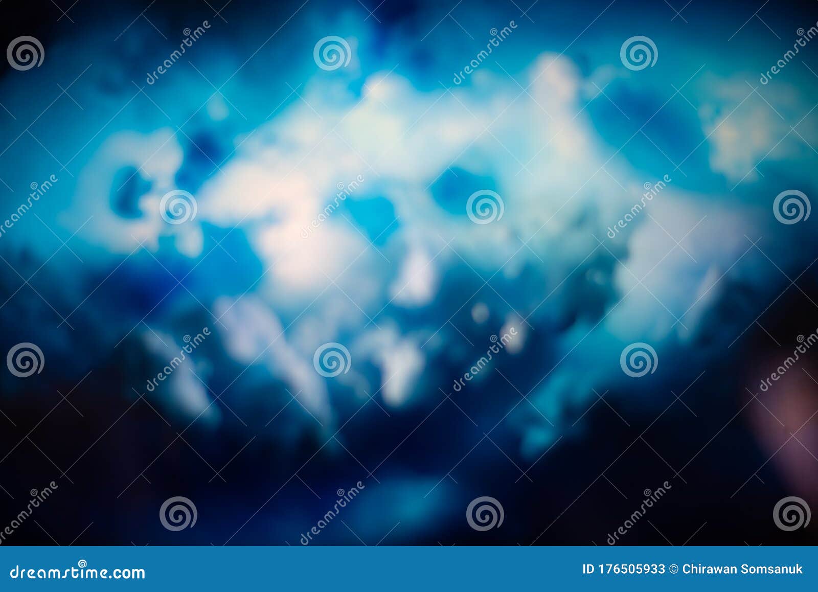 Abstract Blue Blur Background Wallpaper Stock Image - Image of shape ...
