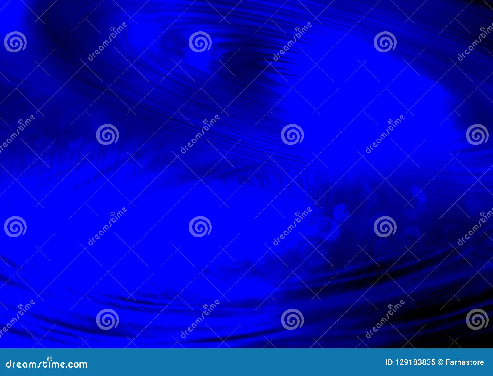 Abstract Blue Blur Wave Background Design Stock Illustration ...