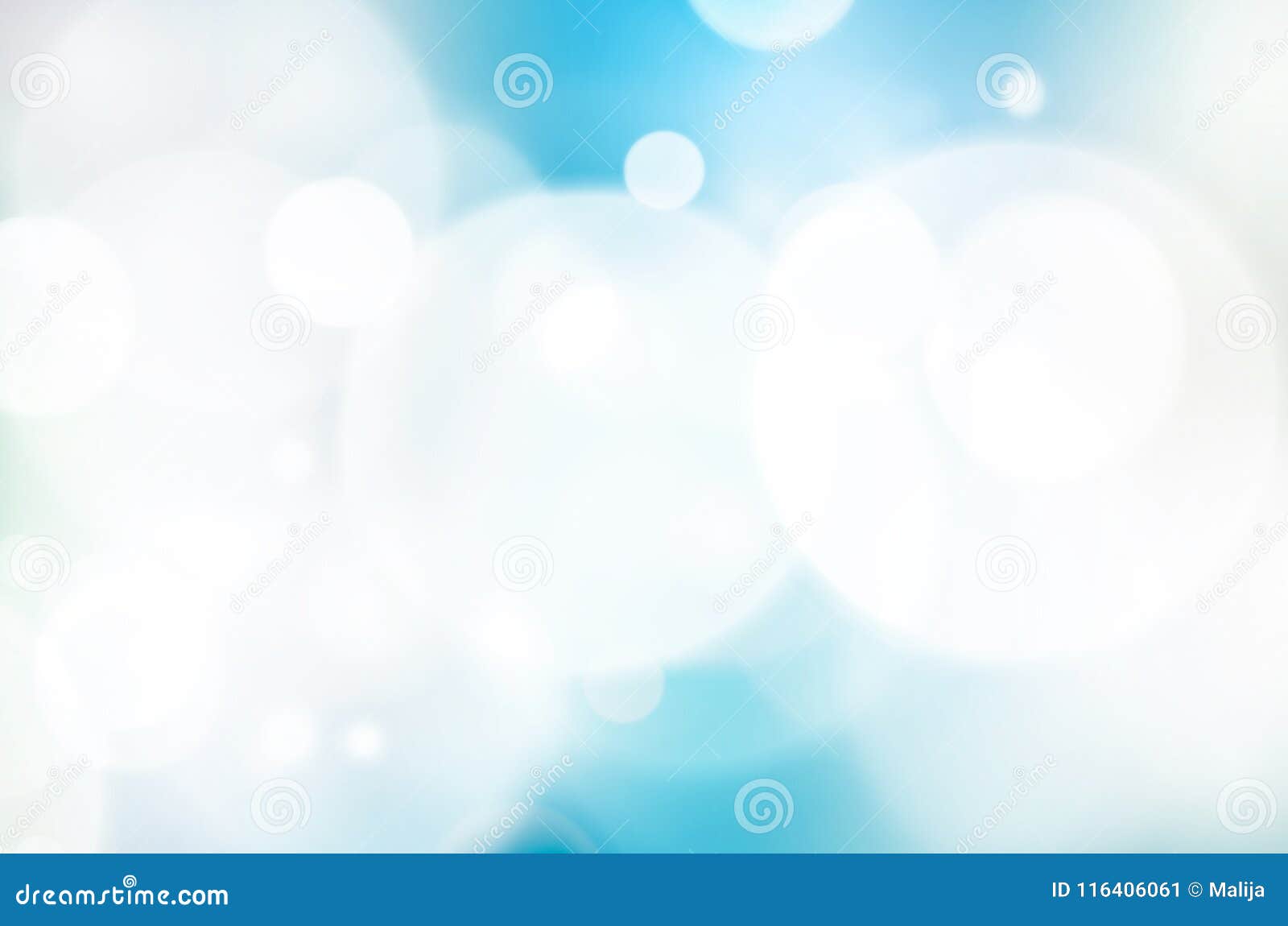 Abstract Blue Bokeh Background Stock Image - Image of blue, bright ...