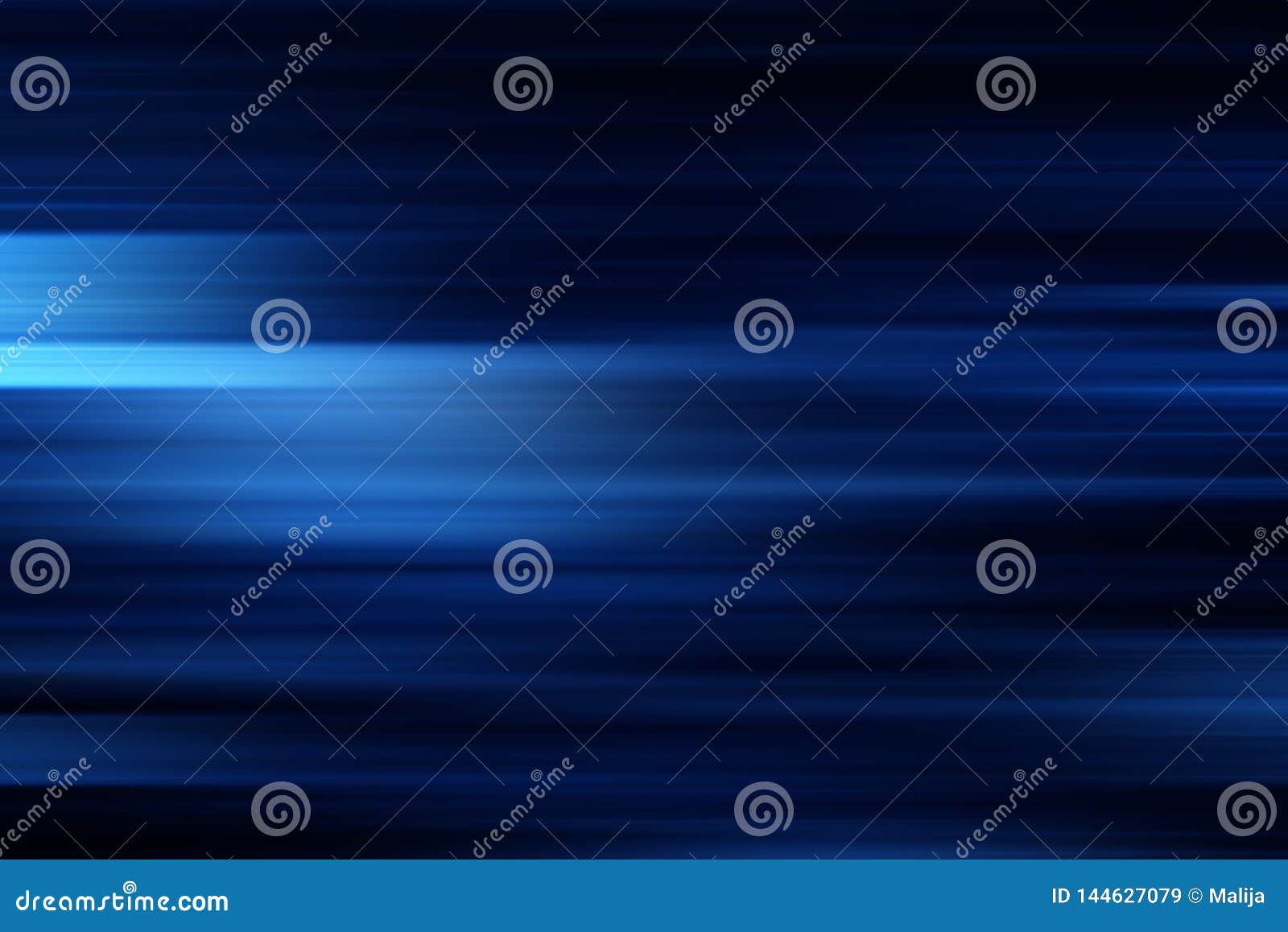 Blue Technology Abstract Motion Background of Speed Light Stock ...