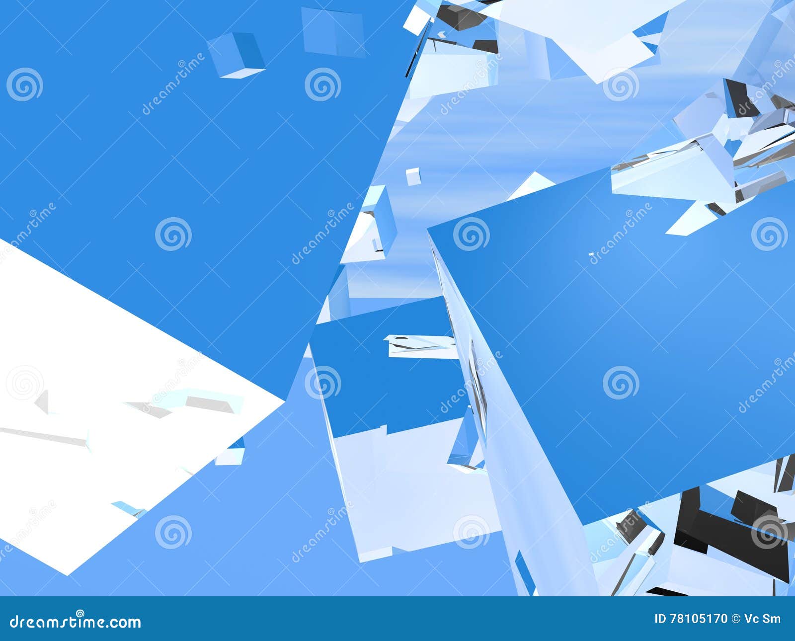 Abstract stock illustration. Illustration of shine, poly - 78105170