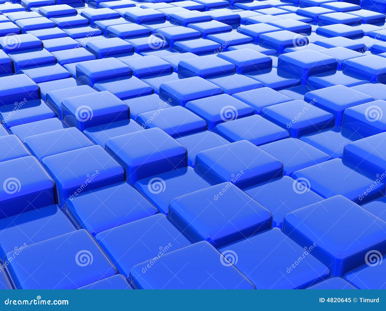Abstract blue boxes stock illustration. Illustration of ideas - 4820645
