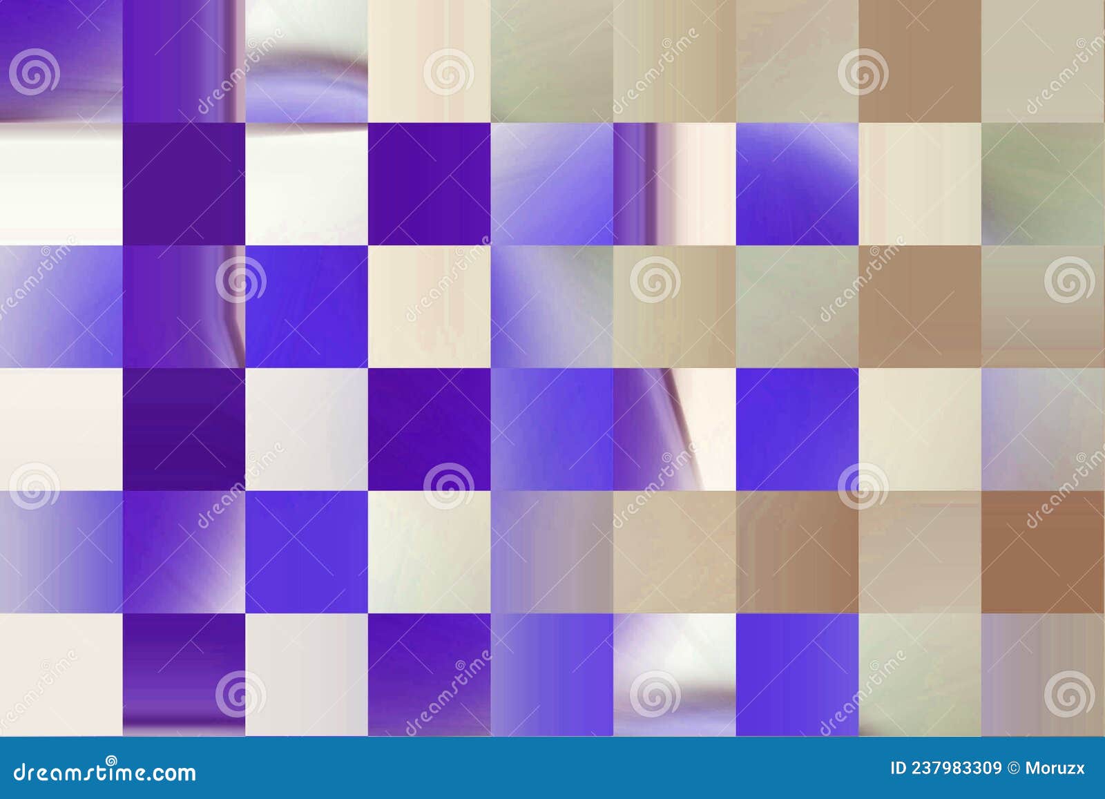 Abstract Blue and Brown Colored Chess Pattern Wallpaper Stock ...