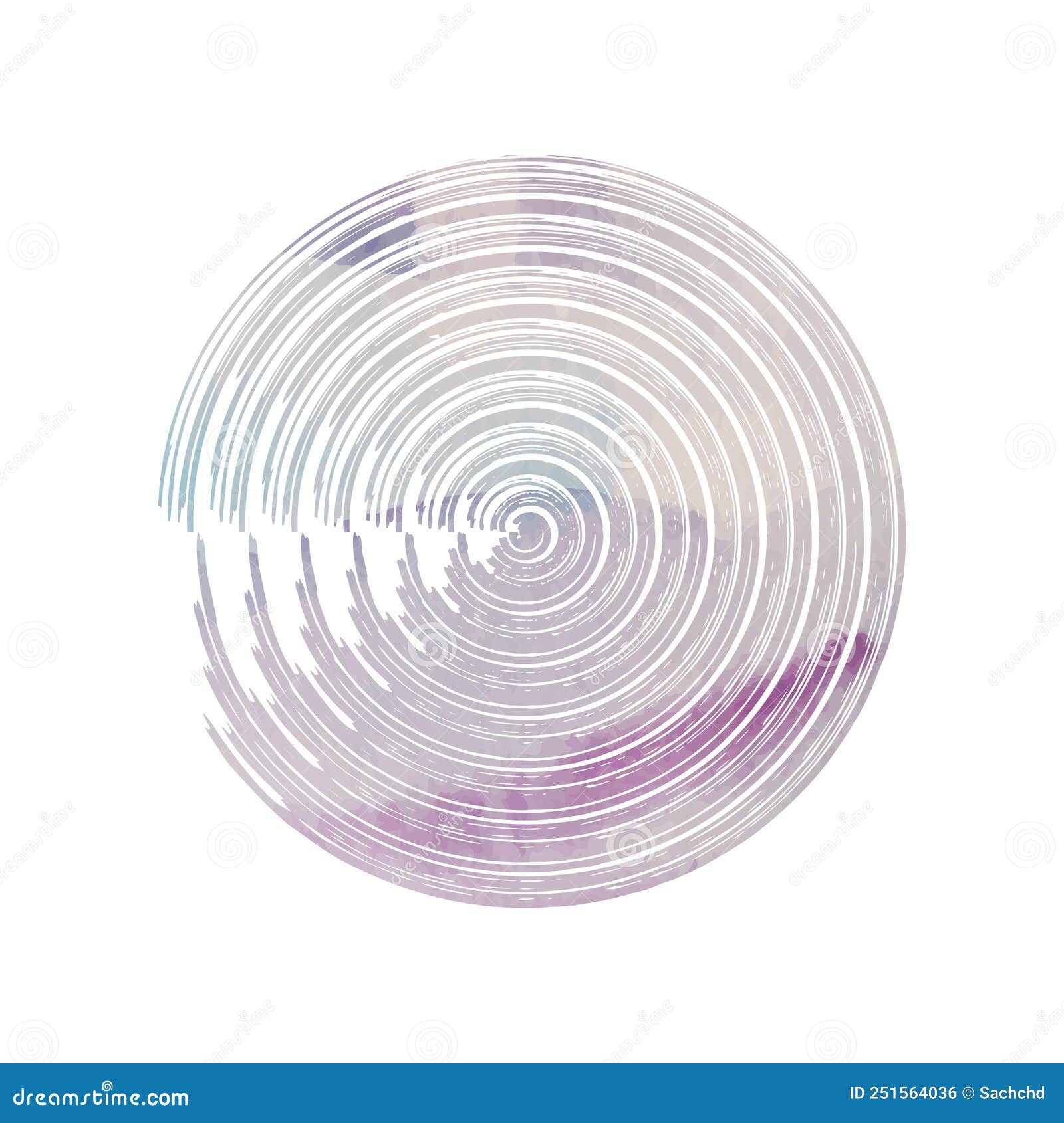 Abstract Blue Circle Background Stock Vector - Illustration of splash ...