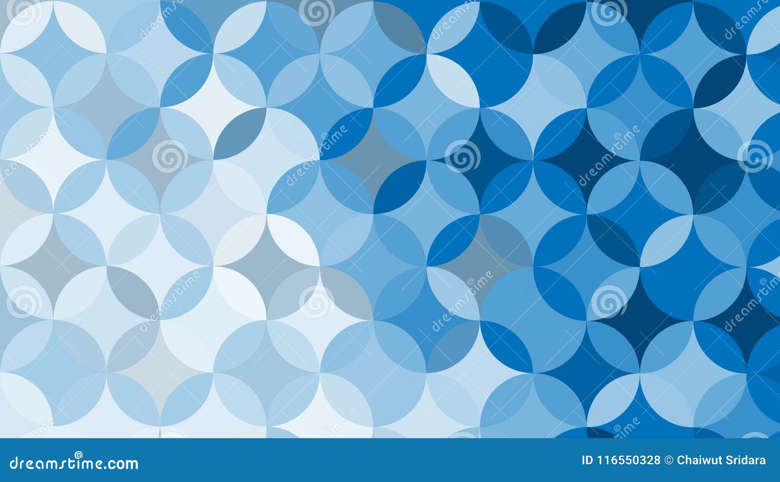 Abstract Blue Circle Background, Vector Illustration Stock Vector ...