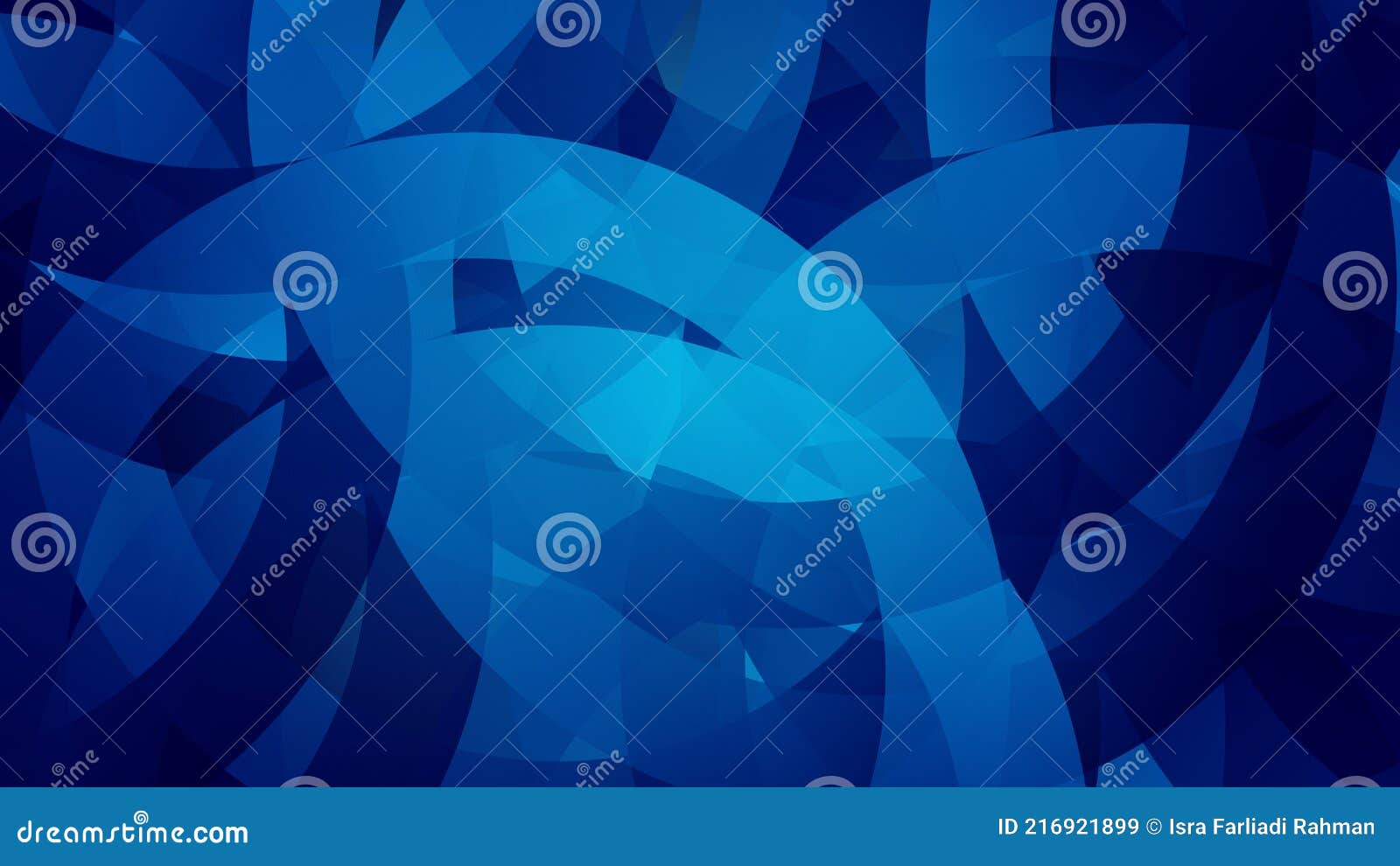 Abstract Blue Circle Textured of Geometric Shapes Pattern. Circle ...