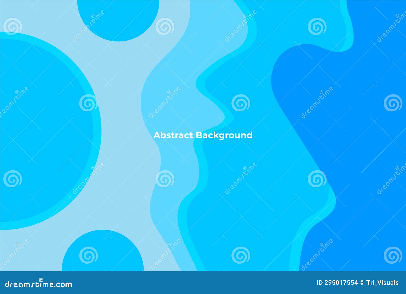 Abstract Blue Circle Wave Background Design, Circle and Blue Sea ...
