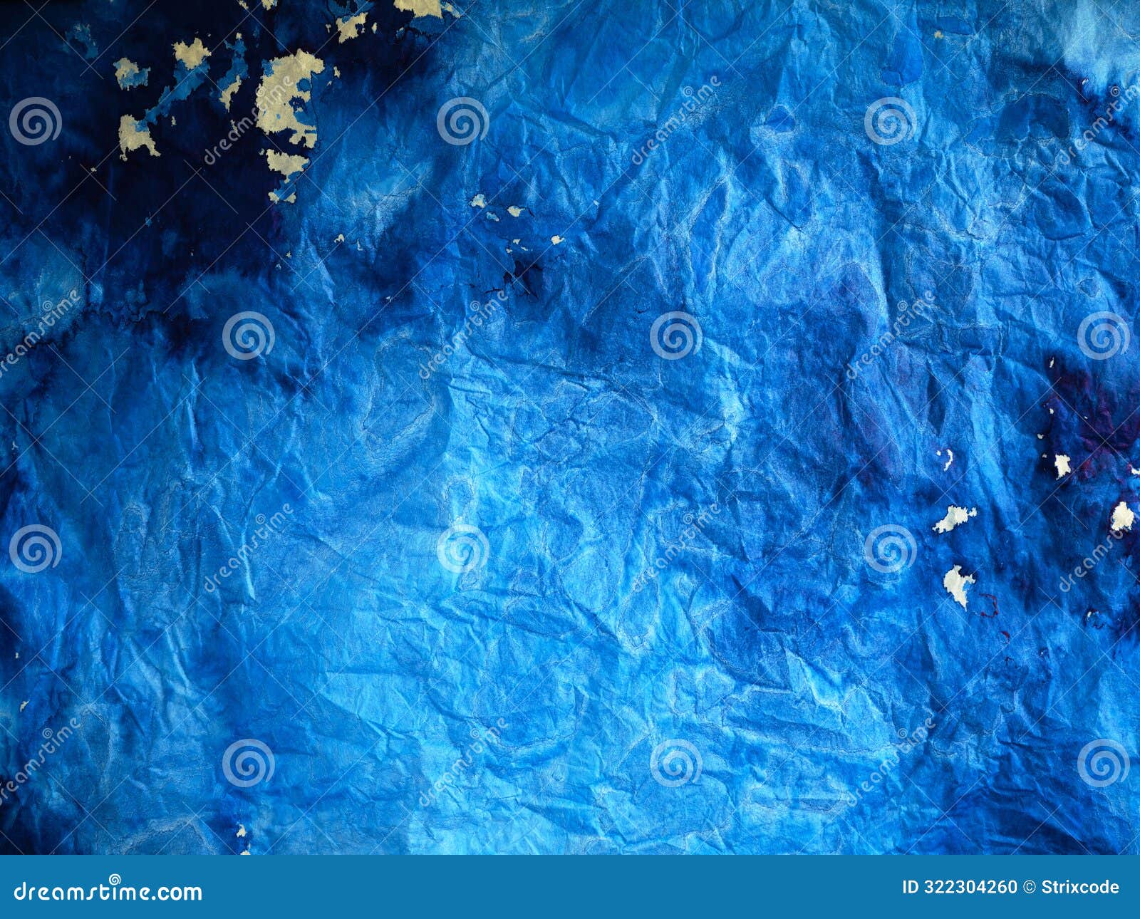 Abstract Blue Color Background. Painted Paper Texture Stock ...
