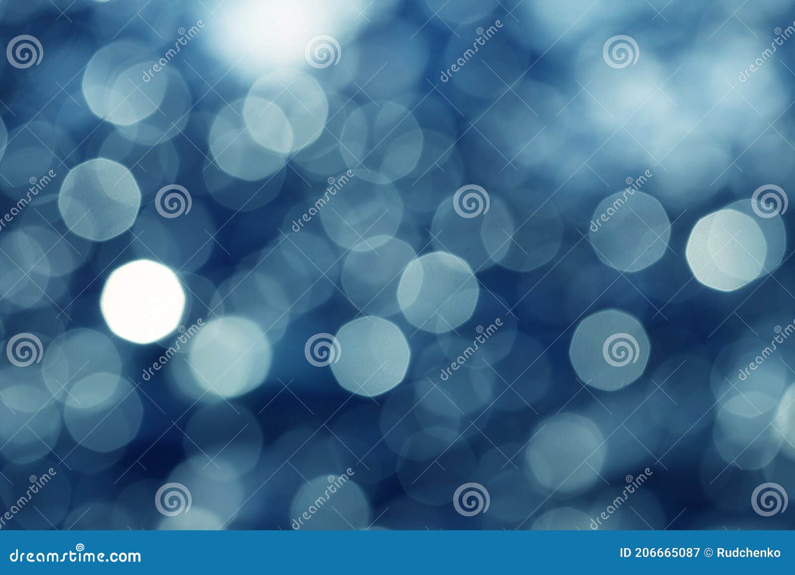 Abstract Blue Color Blur Blinking Background. Soft Focus Stock Image ...