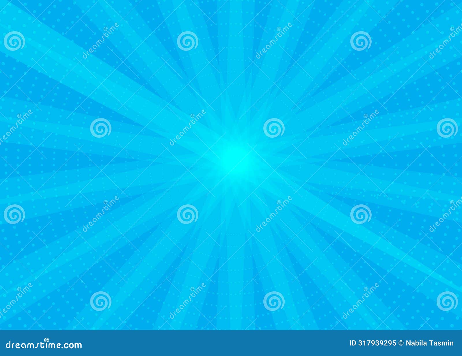 Abstract Blue Color Comic Book Background Design. Stock Vector ...