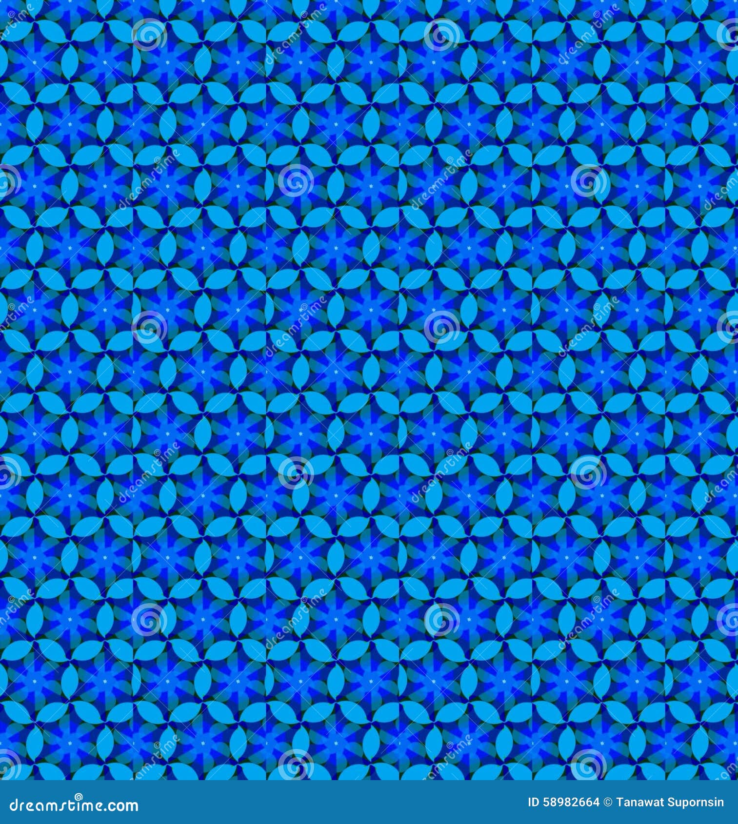 Abstract Blue Color Pattern Wallpaper Stock Illustration - Illustration ...