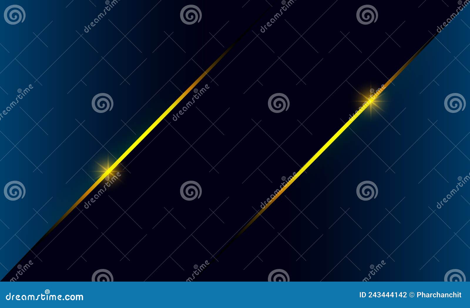 Abstract Blue Color Polygon Triangles Shape Background. Glowing Stock ...