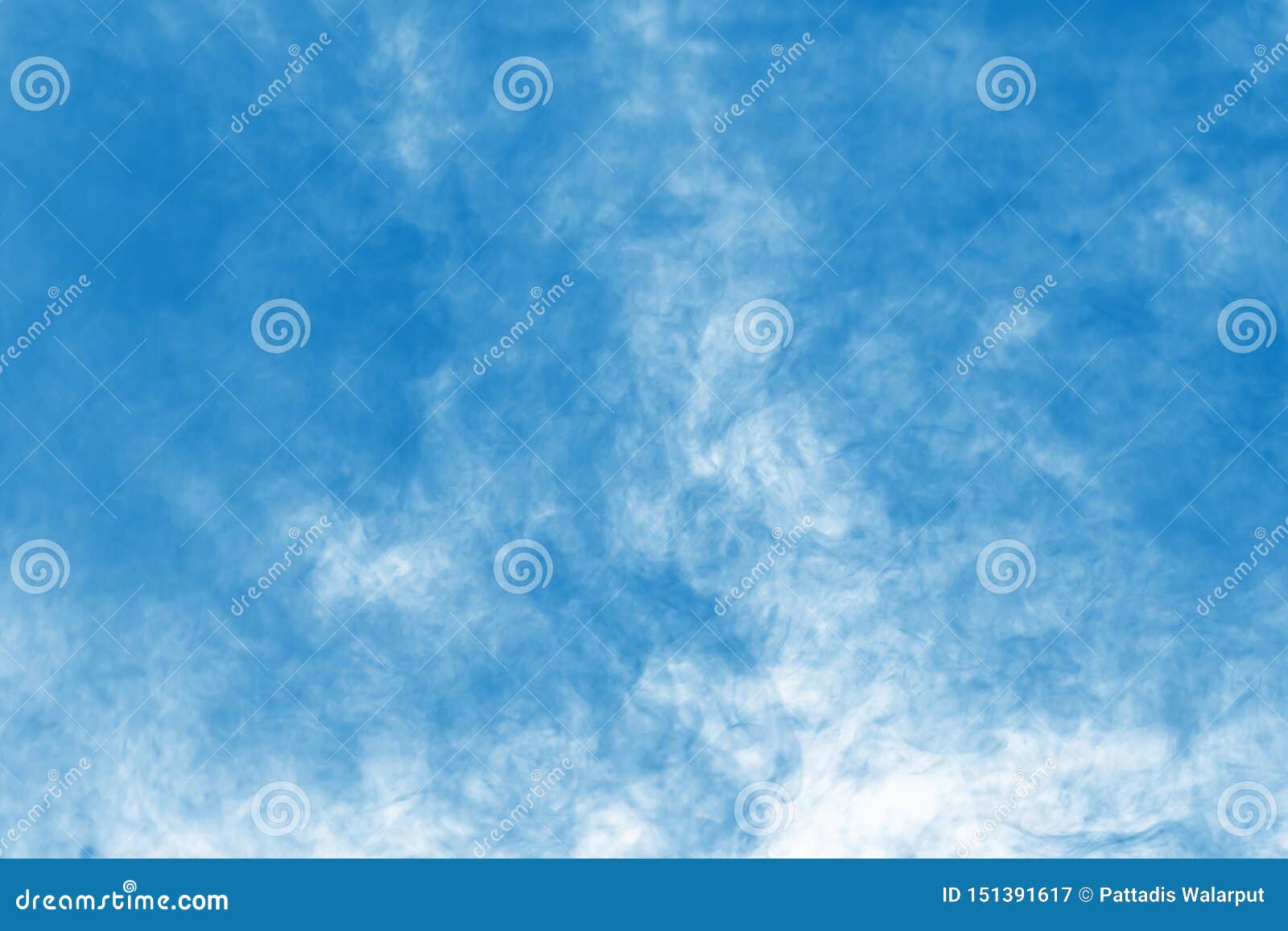 Abstract Blue Color Smoke Flowed on Background Stock Image - Image of ...