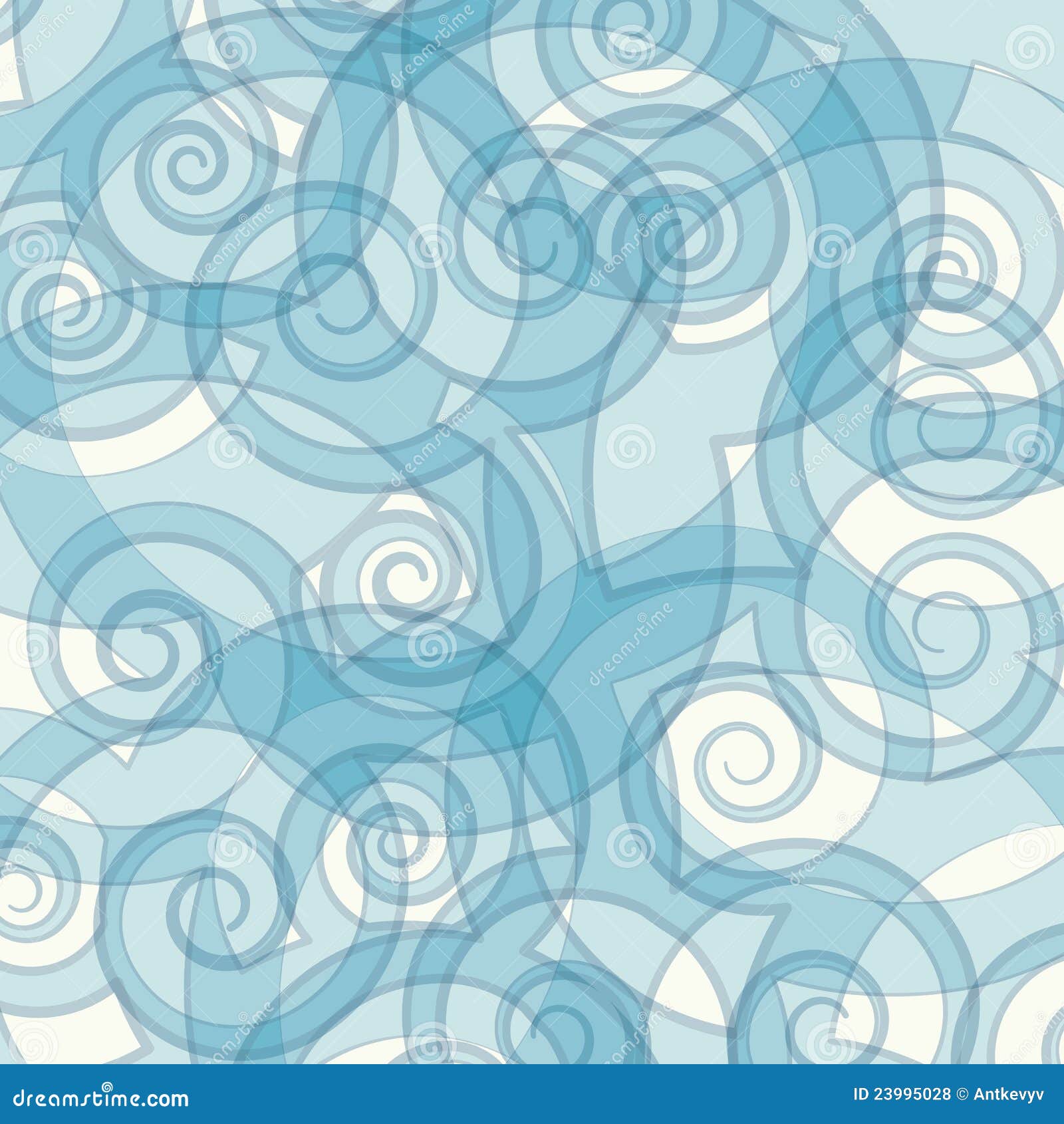 Abstract Blue Color Swirly Background Stock Vector - Illustration of ...