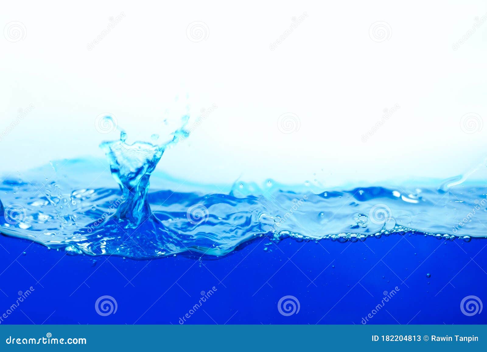 Abstract Blue Color Water Splashing on Background,water Splash and ...