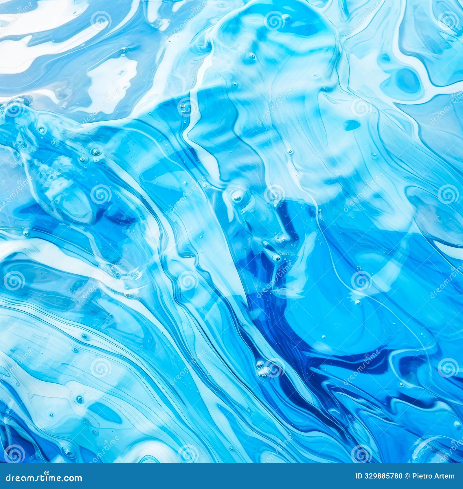 Abstract Blue Color Water Wave Pure Natural Stock Photo - Image of aqua ...