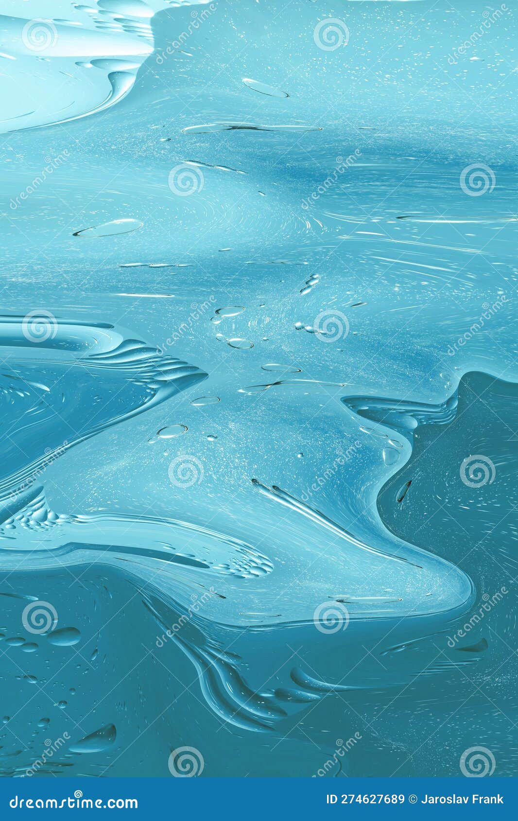 Abstract Blue Color Wave. Vertically Stock Image - Image of element ...
