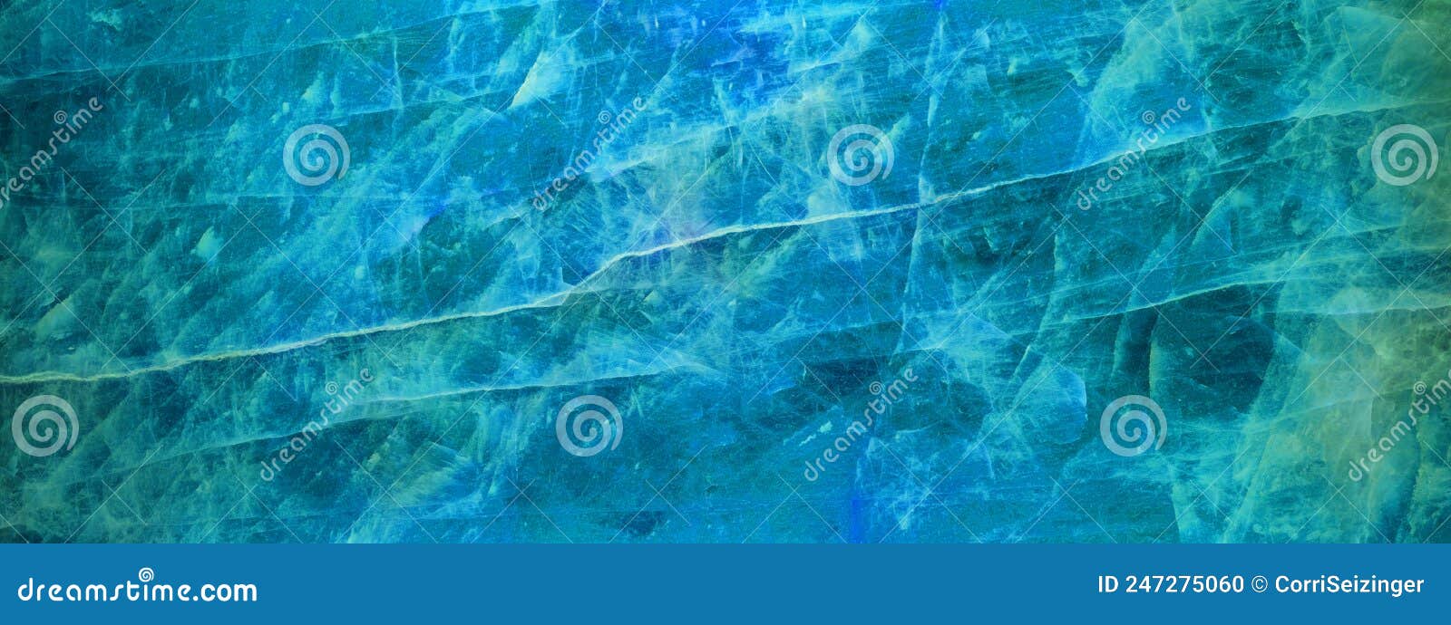 Abstract Blue Colored Quartz Texture Background Banner Stock Photo ...