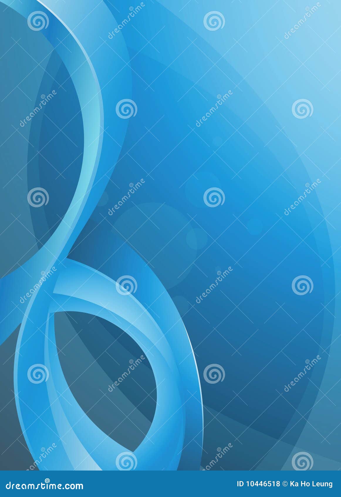 Abstract Blue Curve stock vector. Illustration of design - 10446518