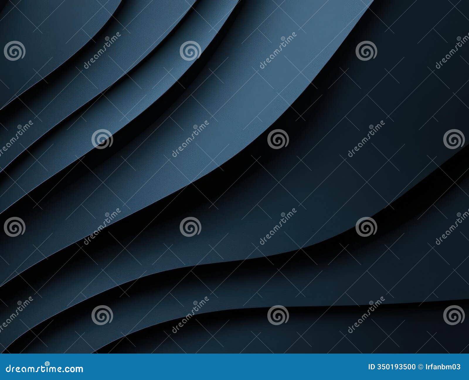 Abstract Blue Curve Shapes, a Modern Design Aesthetic Stock ...