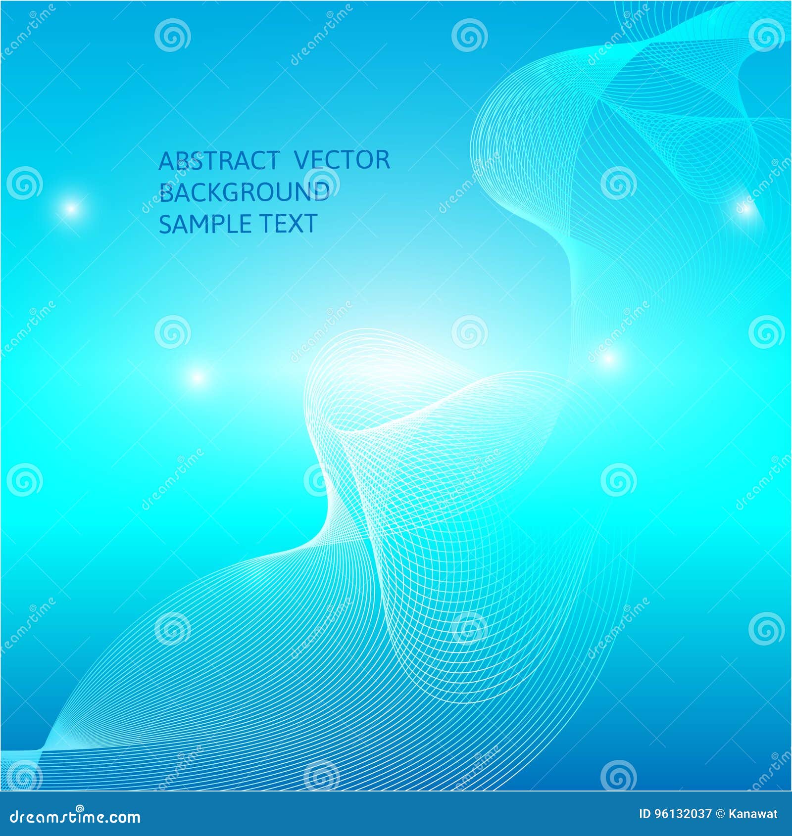 Abstract Blue Curve Vector Background Vector Graphic Design Stock ...