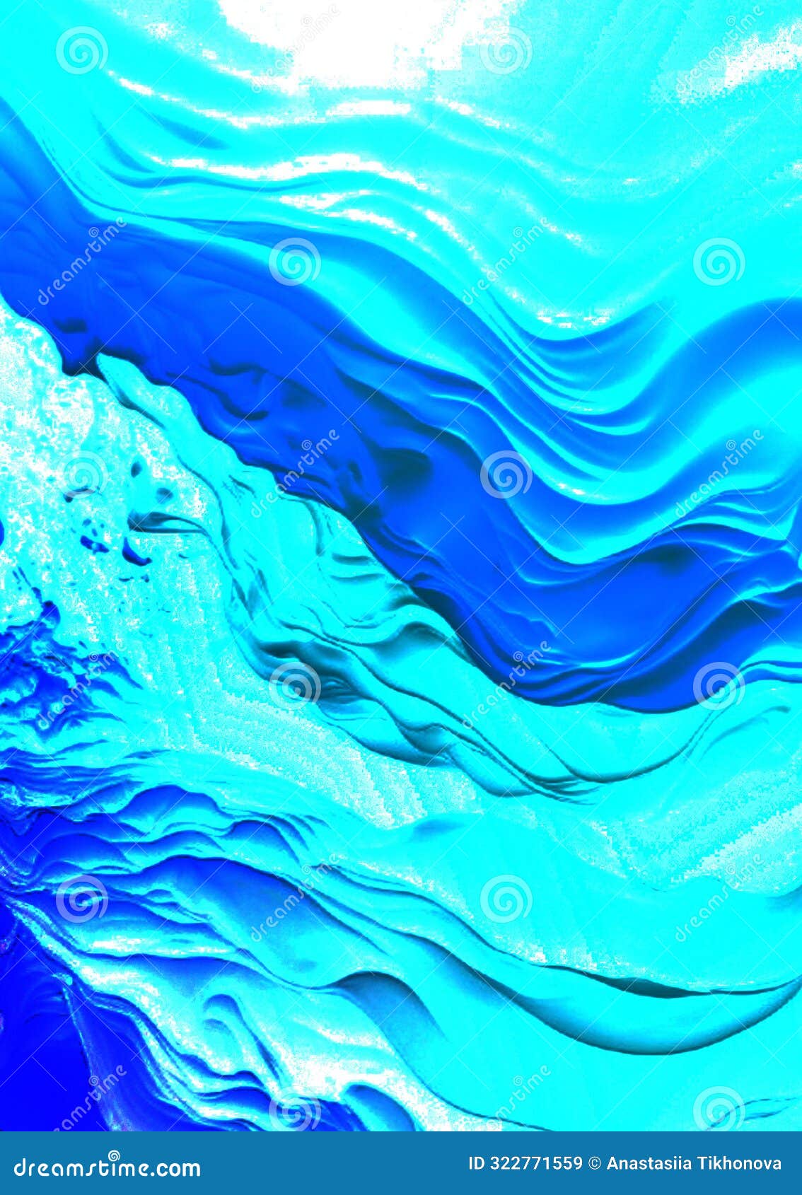 Abstract Blue - Cyan Background for Design Stock Image - Image of ...