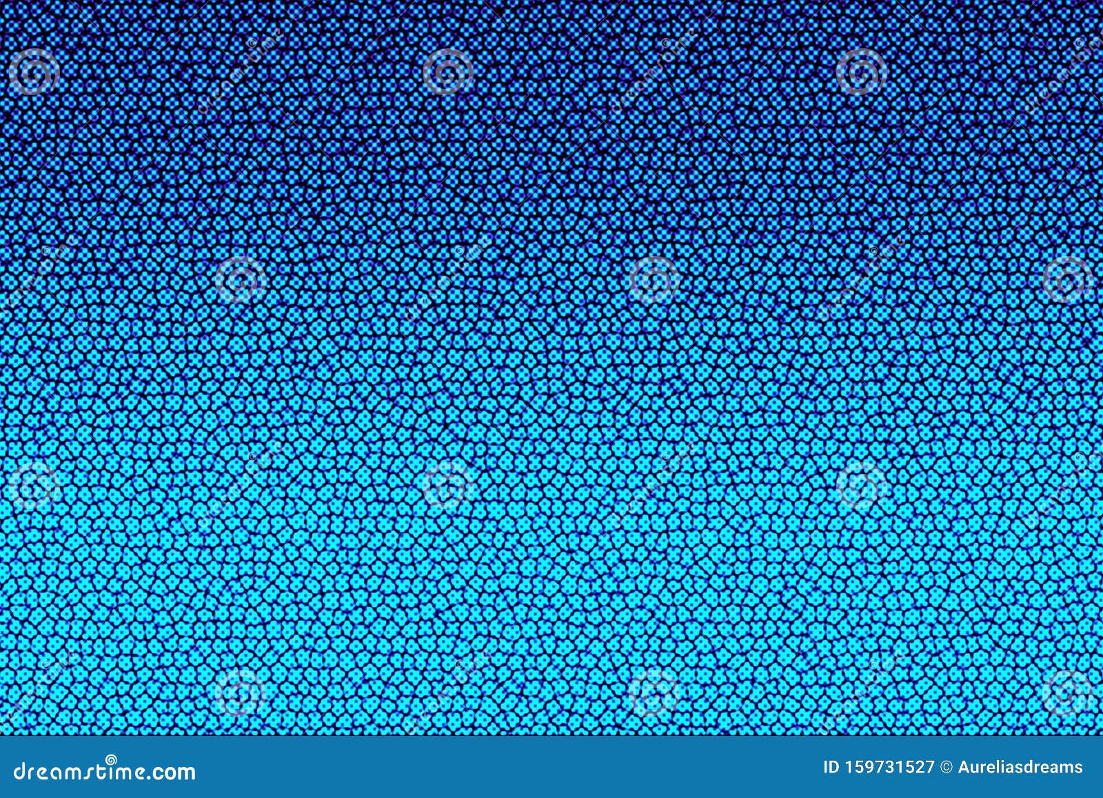 Abstract Blue and Cyan Gradient Background Textured with Cells. Glitch ...