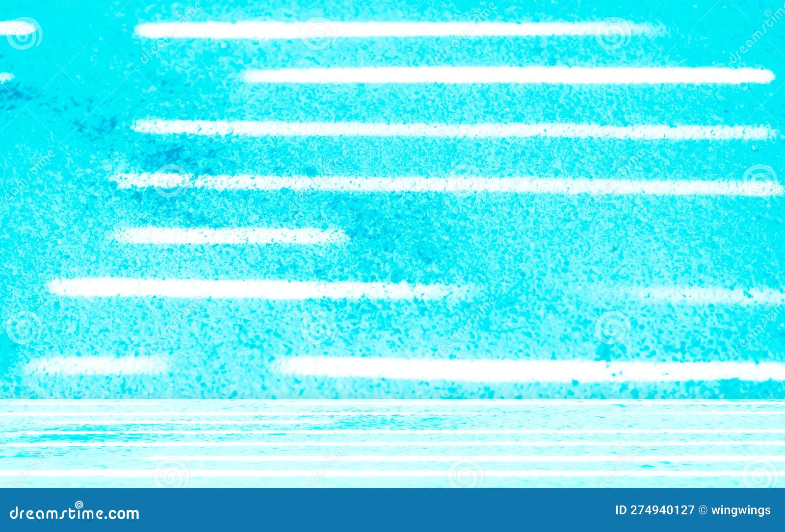 Abstract Blue Cyan Studio Room Background Effect Neon Glow on Wall ...