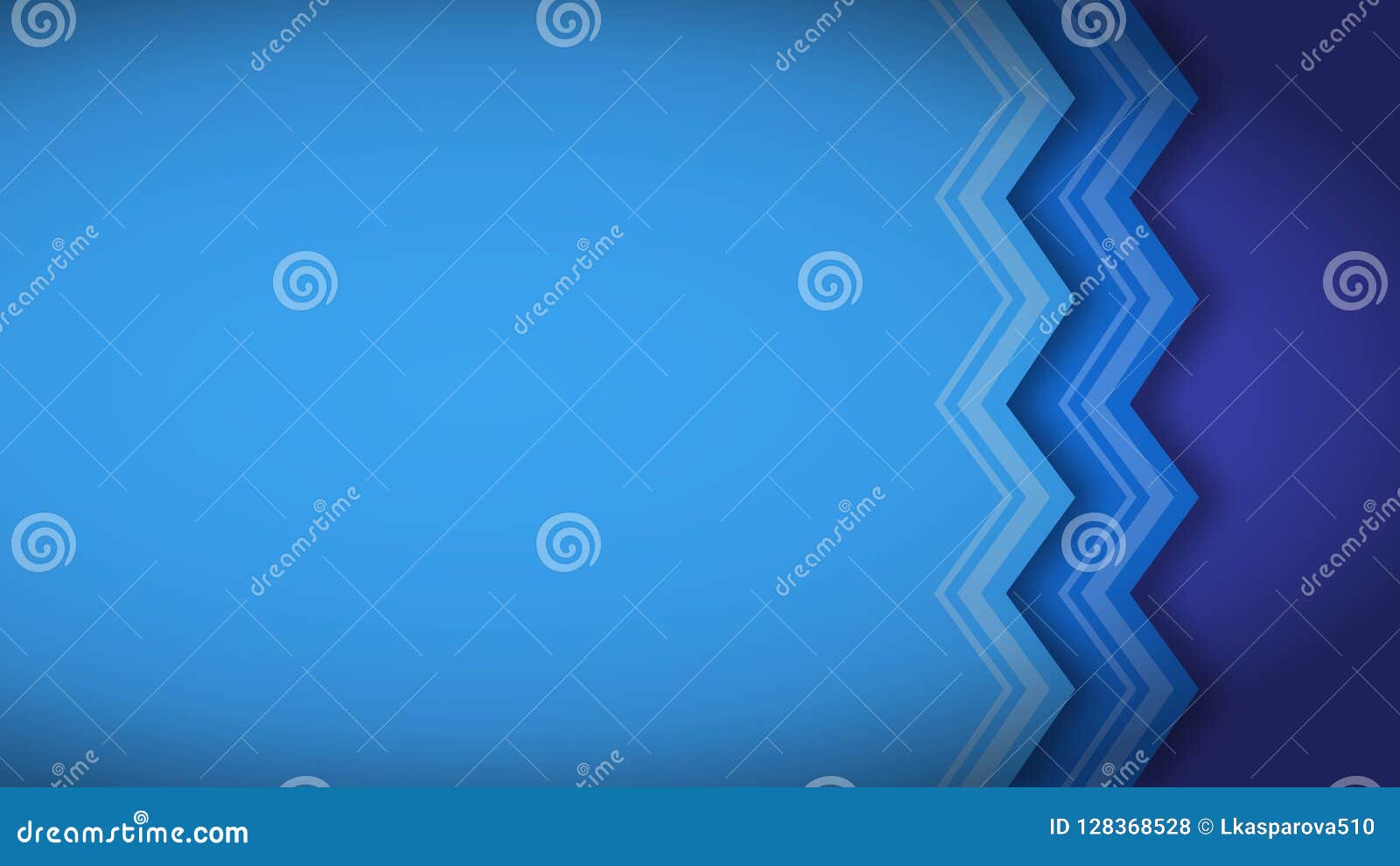 Abstract Blue Decorated Angle Geometric Background Stock Illustration ...