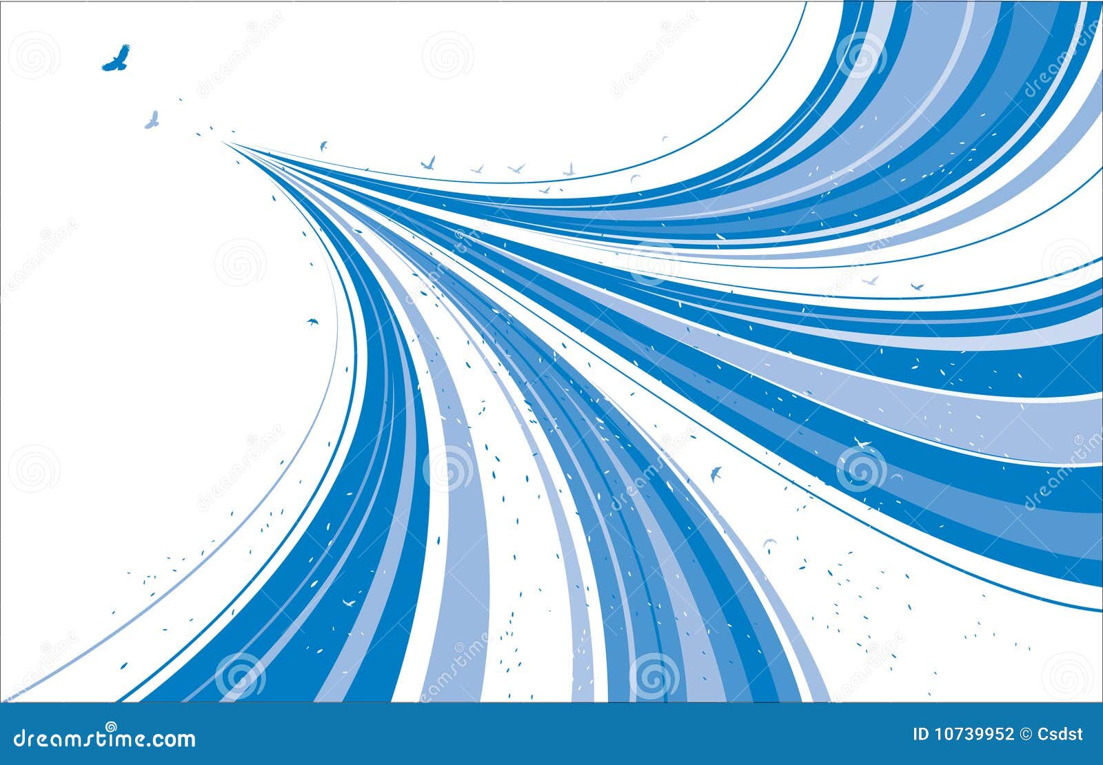 Abstract Blue Design stock vector. Illustration of abstract - 10739952
