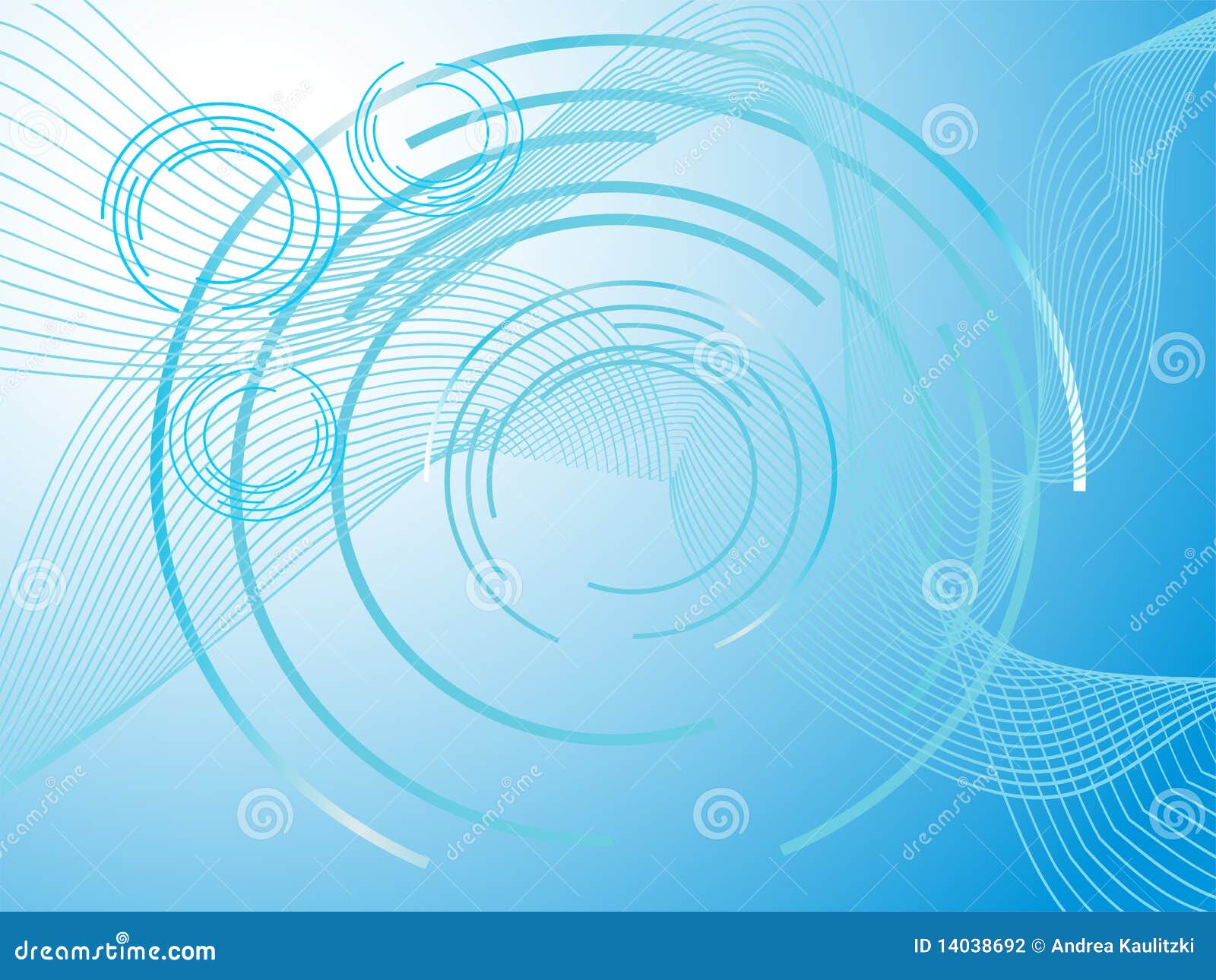 Abstract blue design stock vector. Illustration of engineering - 14038692