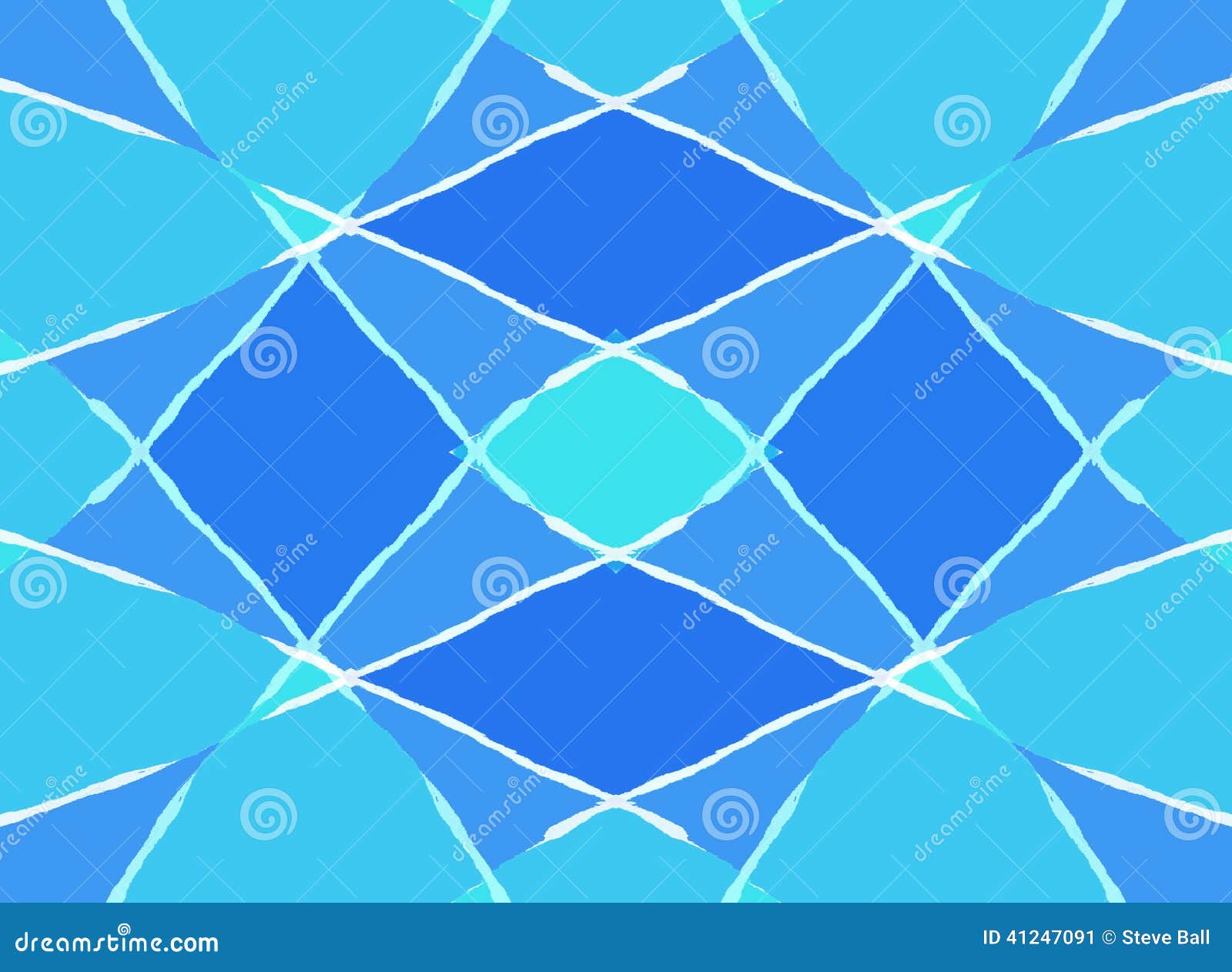 Abstract Blue Diamond Pattern Stock Illustration - Illustration of ...