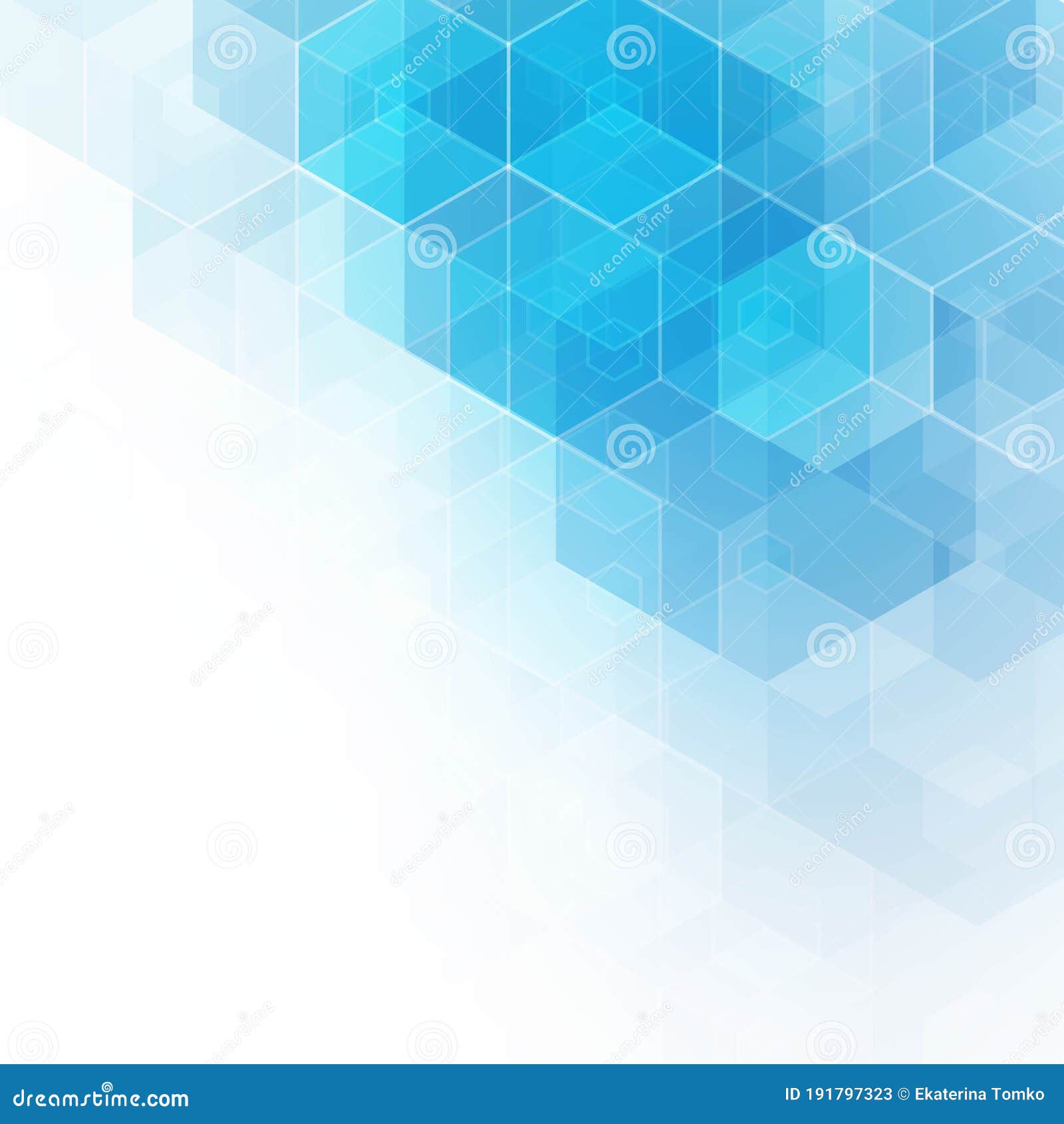 Abstract Blue Diamonds Vertical Flow Vector Background.eps 10 Stock ...