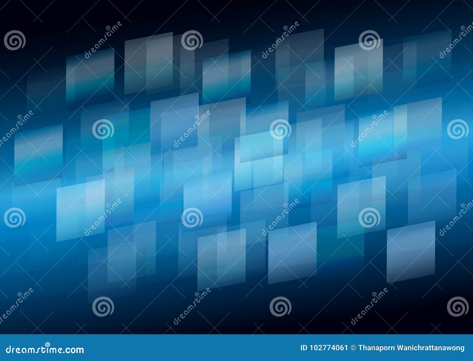 Abstract Blue Digital Light Background Stock Vector - Illustration of ...