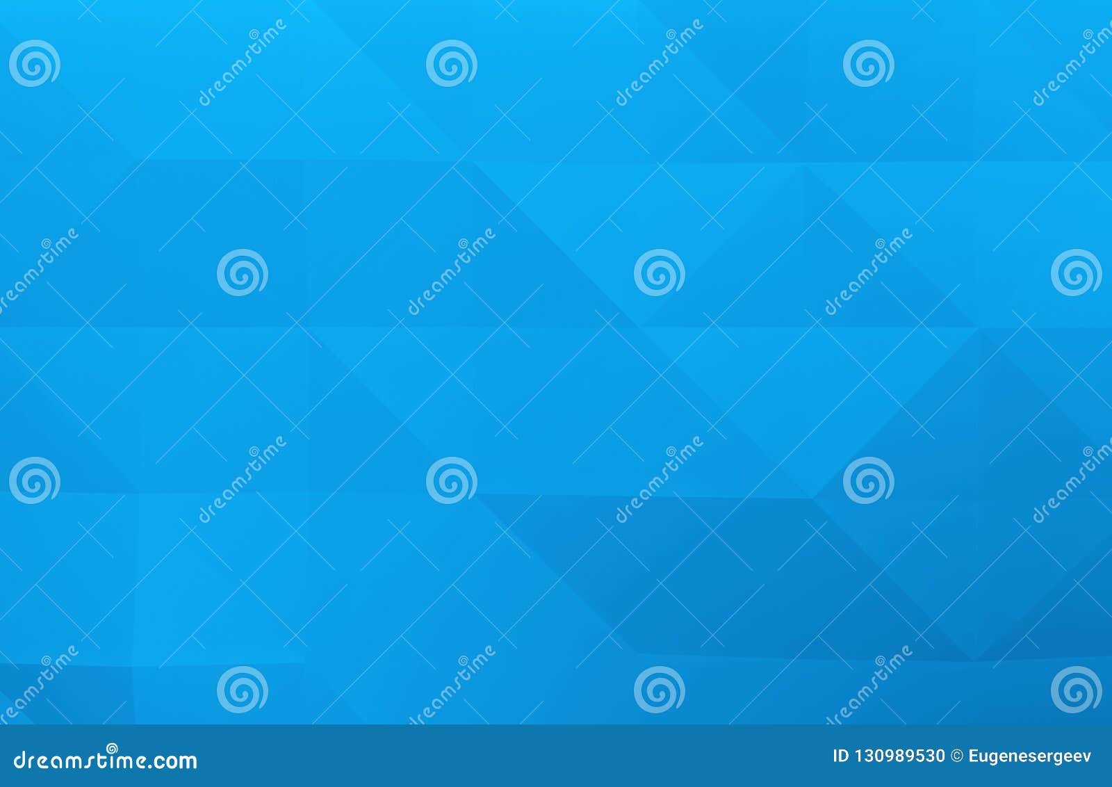 Abstract Blue Digital Low Poly Pattern 3 D Stock Illustration ...