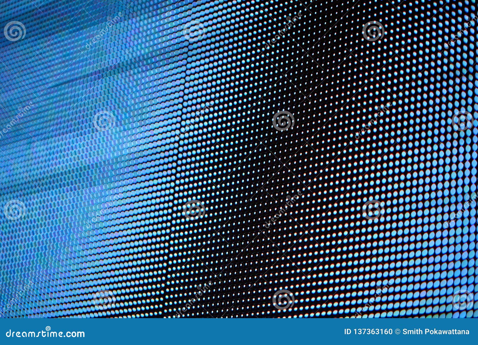 Abstract Blue Digital Monitor Stock Photo - Image of bright, error ...