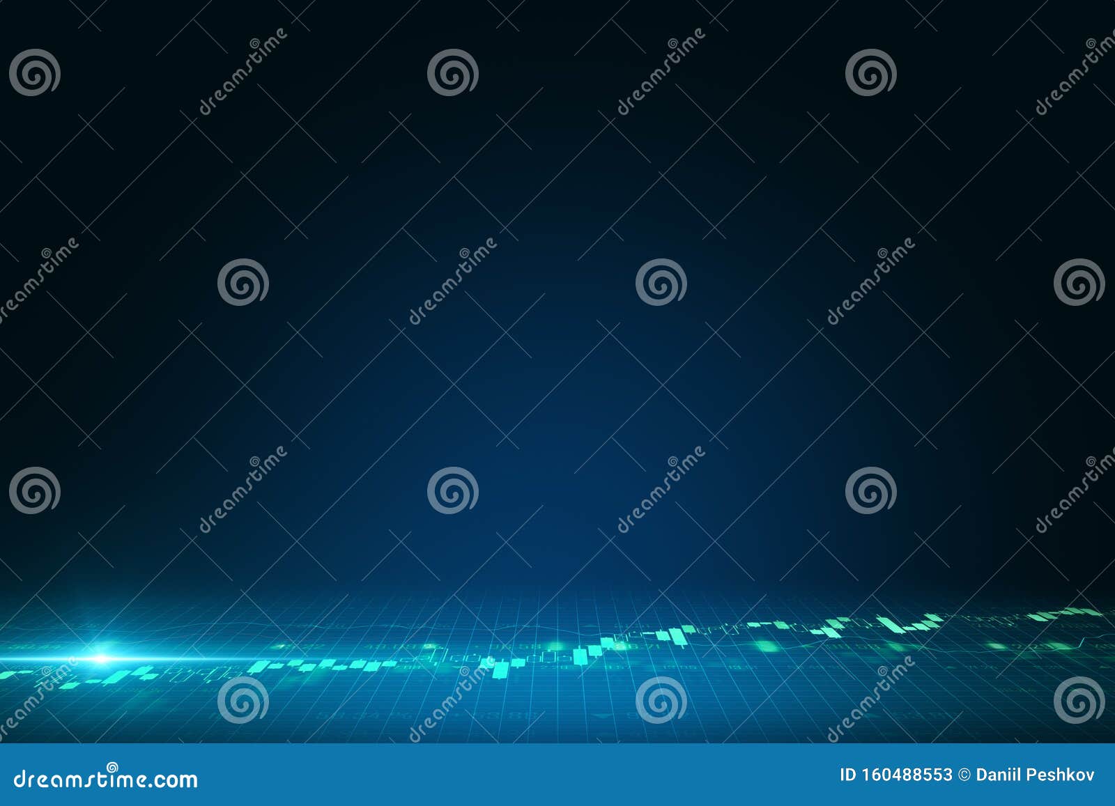Blue digital texture stock illustration. Illustration of concept ...