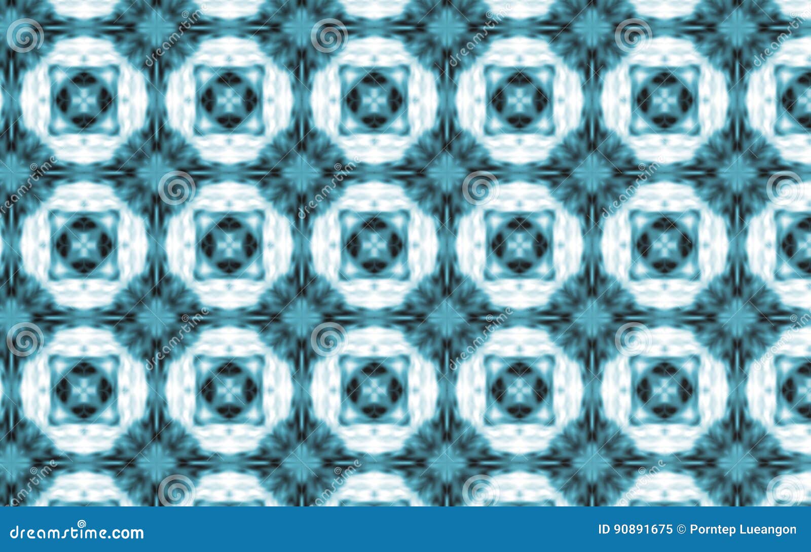 Abstract Blue Dots Pattern Background Stock Illustration - Illustration ...