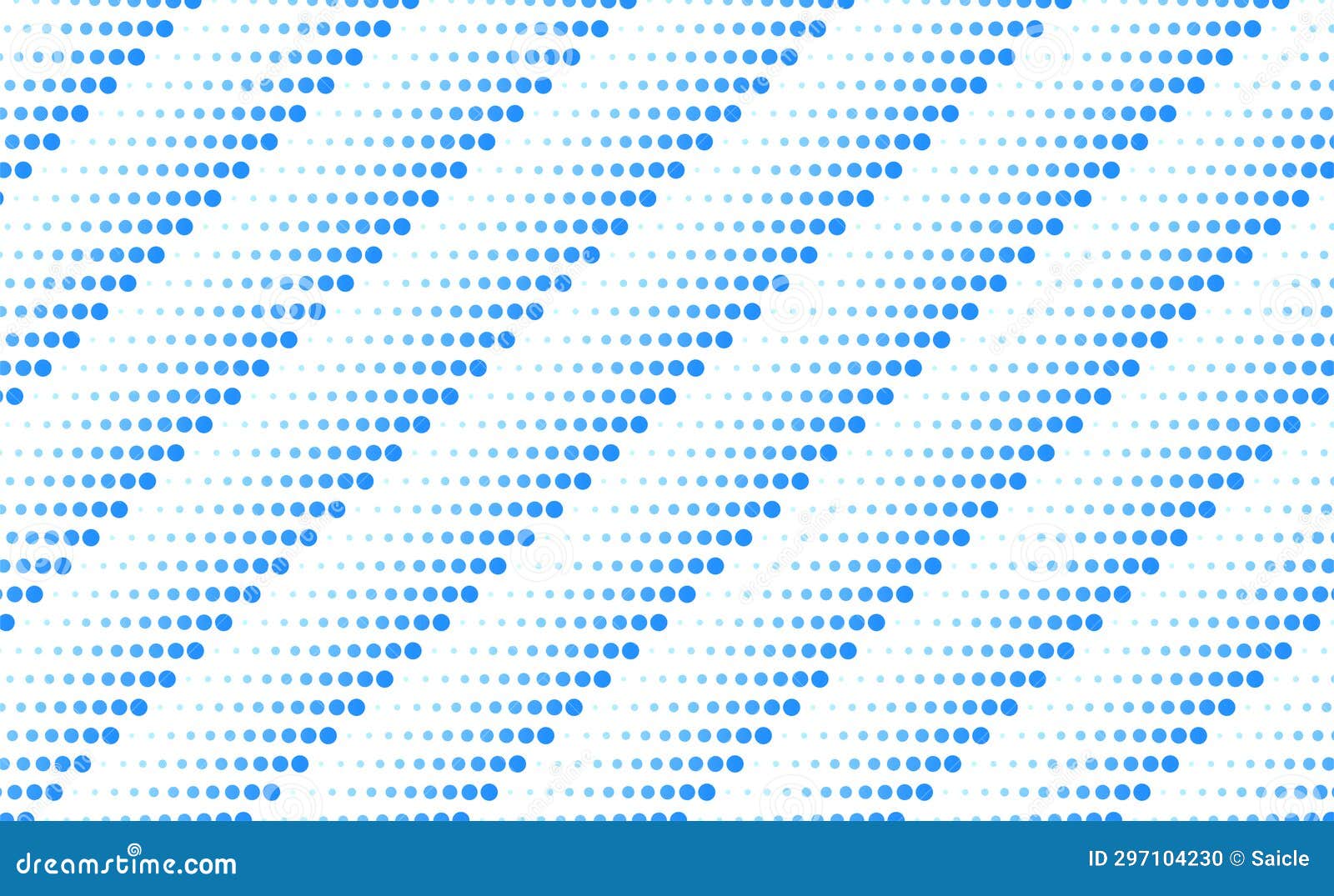 Abstract Blue Dotted Lines Geometric Tech Background Stock Illustration ...