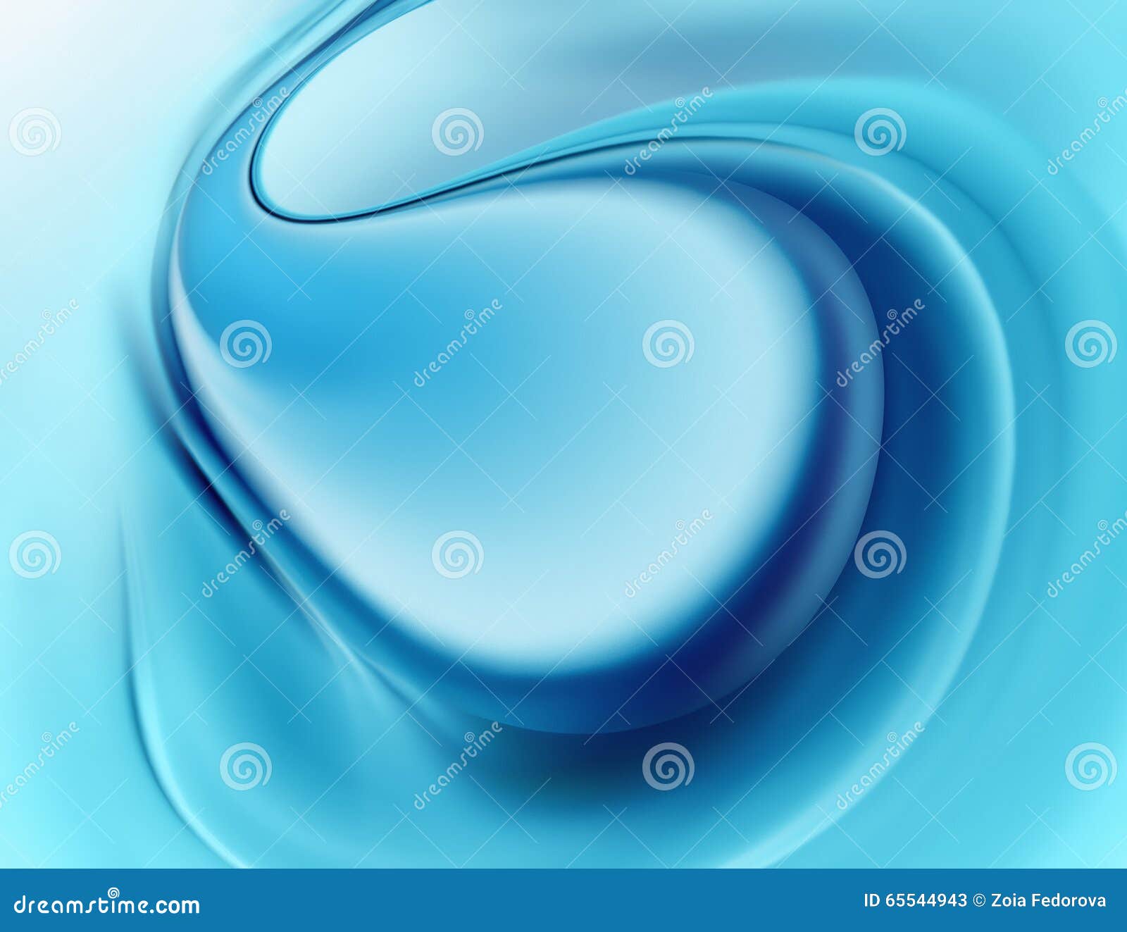 Abstract blue drop stock illustration. Illustration of rain - 65544943