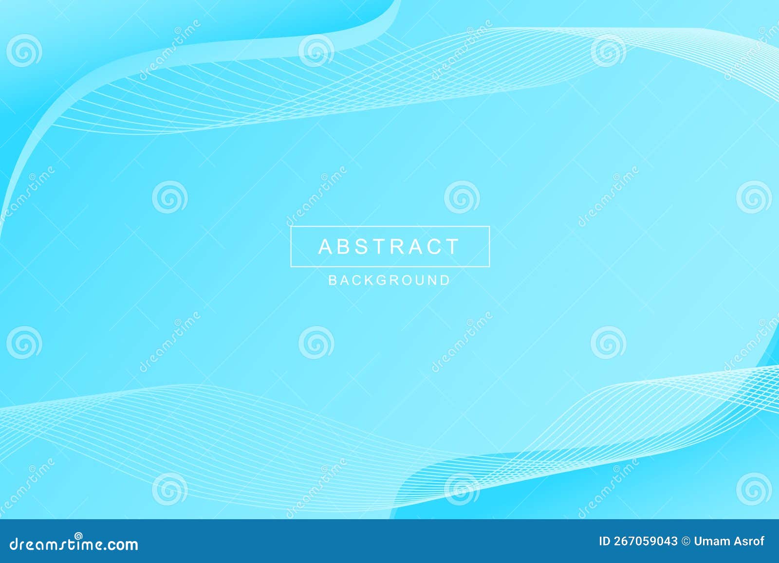 Abstract Blue Dynamic Wave Background Stock Vector - Illustration of ...
