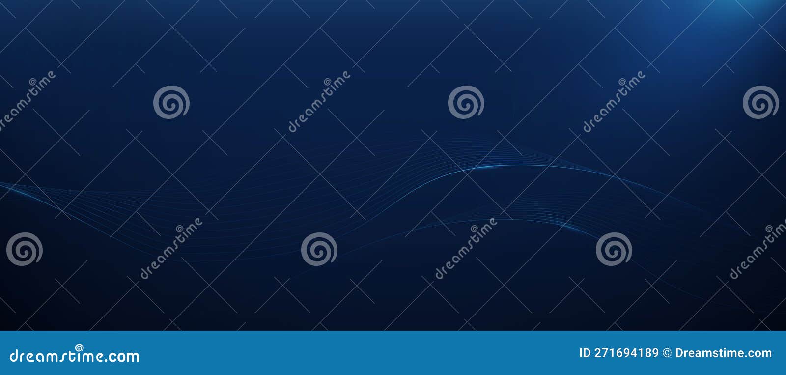 Abstract Blue Dynamic Wavy in Luxury Concept Background. Futuristic Hi ...