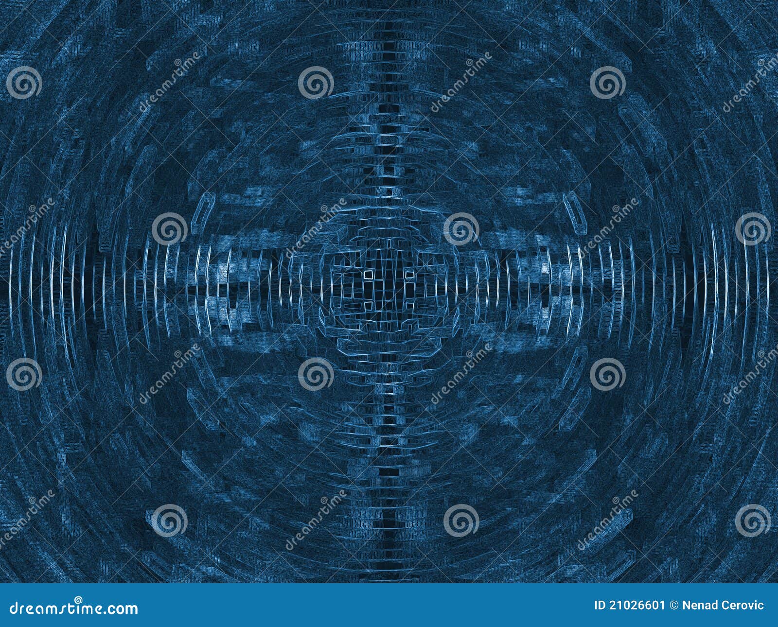 Abstract Blue Electric Circuit Future Technology Stock Illustration ...