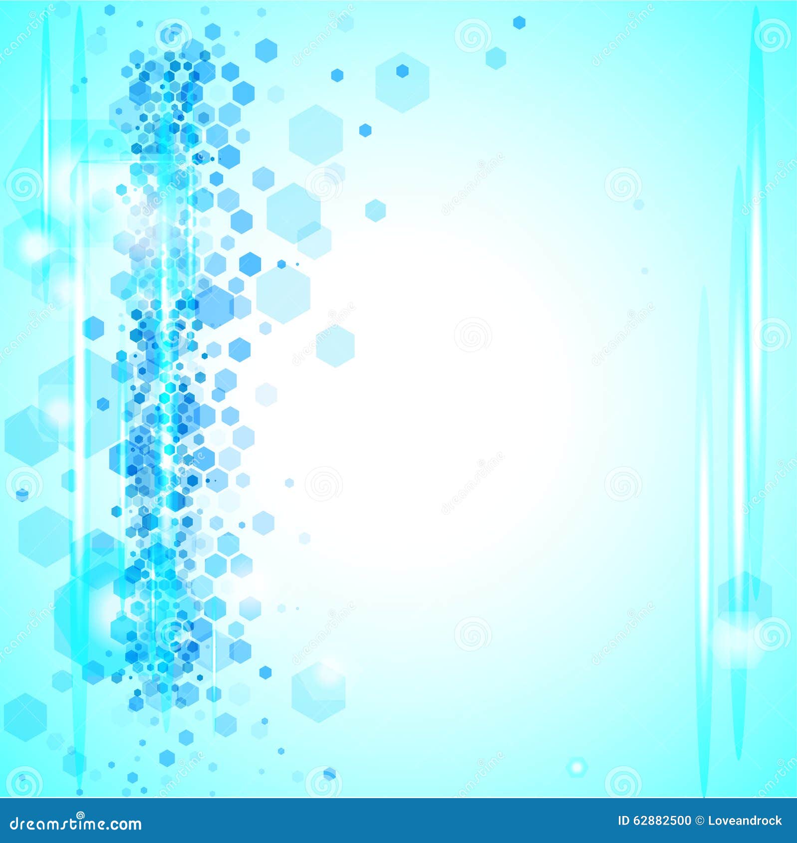 Abstract blue elements stock illustration. Illustration of motion ...