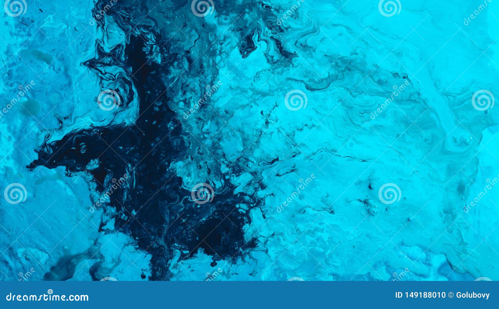 Abstract Blue Emulsion Splash Paint Art Background Stock Photo - Image ...